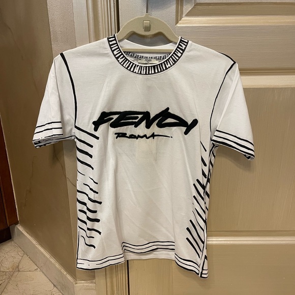 Fendi | Tops | Authentic New With Tags Fendi X Joshua Vides Tee | Poshmark